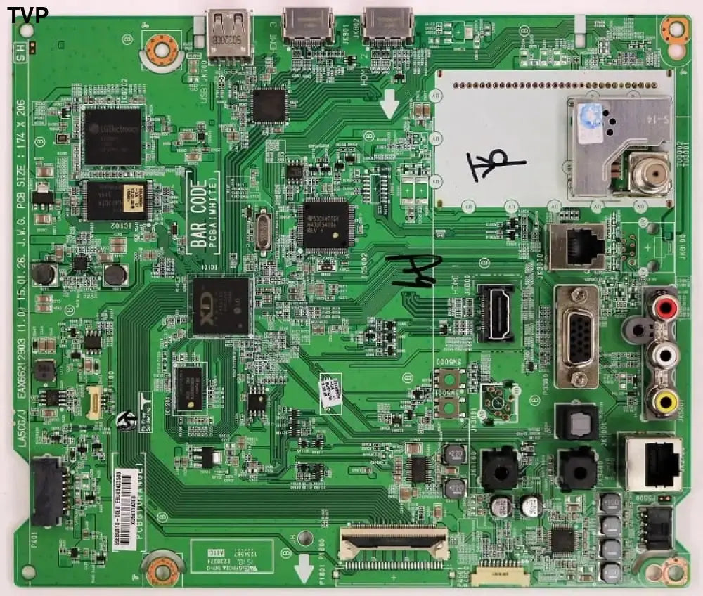 LG EBU63423503 Main Board - TV Parts for Sale – TV Parts Outlet